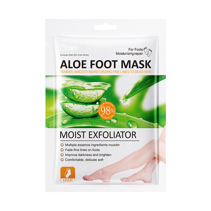 Aloe Vera Exfoliating Foot Mask - yimeitangskincare OEM/ODM